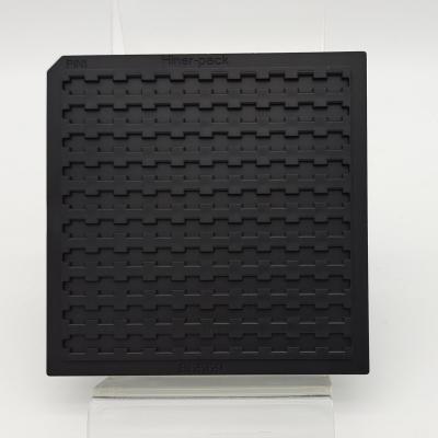 China Square Chamfer IC Chip Tray Waffle Pack 100 PCS 101.57mm External Dimension for sale