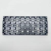 China Black Custom JEDEC Matrix Trays Warpage Less Than 0.76mm Semiconductor Packaging Tray for sale