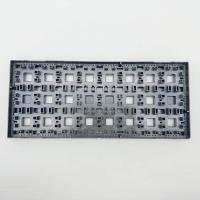 China Black Custom JEDEC Matrix Tray 322.6x135.9x25.3mm Semiconductor Packaging Tray 24 Cavities for sale
