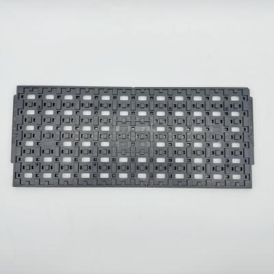 China Stackable JEDEC Tray Anti Static IC Component Packaging Tray 322.6x135.9mm 72 Cavities for sale