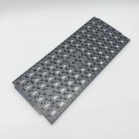 China Stackable JEDEC Tray Anti Static IC Component Packaging Tray 322.6x135.9mm 72 Cavities for sale