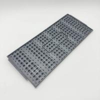 China Custom JEDEC IC Matrix Tray 322.6x135.9mm 66 Cavities ESD Protection for sale