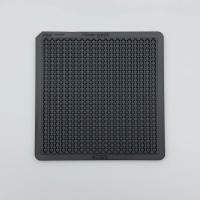 China Black Bare Die Tray 2-4 Inch with 0.3mm Warpage Tolerance for Chip Storage and Packaging - 494 Pocket Capacity for sale