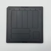 China Anti-Static Bare Die Tray for Chip Scale Packages - 13.35×48.6×0.1mm Pocket Size, 7-Position Matrix, High Temperature Resistance for sale