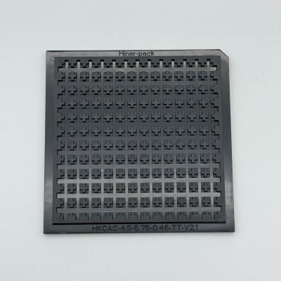 China Waffle Box Anti-Static Bare Die Trays With Chip Scale Packages for sale