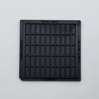 China ESD Bare Die Chip Tray 2 Inch 4 Inch Waffle Pack for Dust-Free Die Storage 50 Pockets for sale
