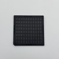 China Stackable Cleanroom-Safe Conductive Waffle Tray 2x2 Inch 88 Pocket for Chip Storage for sale