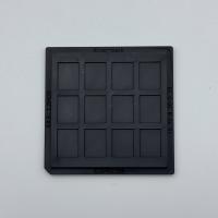 China 2x2 Inch Anti Static Waffle Tray for Semiconductor Bare Dies 12 Pocket ESD Protection for sale
