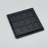 China 2x2 Inch Anti Static Waffle Tray for Semiconductor Bare Dies 12 Pocket ESD Protection for sale