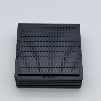 China Customizable 2x2 Inch Conductive Waffle Tray for Microchip Storage 162 Pocket ESD Protection for sale