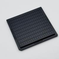 China Customizable 2x2 Inch Conductive Waffle Tray for Microchip Storage 162 Pocket ESD Protection for sale