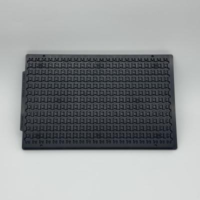 China Customized JEDEC Chip Tray 8.2x9.2x2.8mm Pocket 264 PCS for Semiconductor IC Packaging for sale
