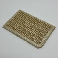 China PEI Natural Color Semiconductor Chip Loading Tray 156 PCS Matrix 280x180x14.8mm for sale