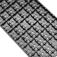 China JEDEC Carrier Tray 322.6x135.9x12.19mm High Capacity 60 Cavities for Semiconductor IC Packaging for sale