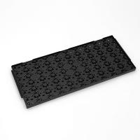 China JEDEC Carrier Tray 322.6x135.9x12.19mm High Capacity 60 Cavities for Semiconductor IC Packaging for sale