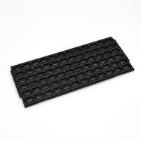 China Black PPE Moisture-Proof Antistatic JEDEC Tray For High Precision IC Storage for sale