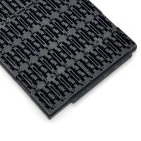 China High Temperature 150°C Heat Resistant JEDEC Tray 322.6x135.9x12.19mm for Semiconductor IC Transport for sale