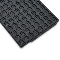 China Conductive JEDEC Matrix Tray 322.6x135.9mm for FBGA IC Semiconductor Chips for sale