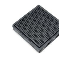 China Custom 17x26 Bare Die Tray 442 Cavities with Lid and Clip for Transport for sale