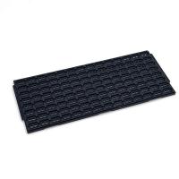 China JEDEC Matrix Tray 322.6x135.9x7.62mm Injection Moulded for IC Component Handling for sale