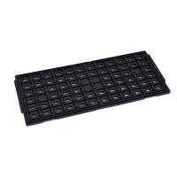 China Hiner-pack HN24148 JEDEC Tray 322.6x135.9mm ESD-Safe MPPO for 72 IC Components for sale