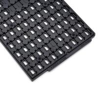 China ESD IC Component Matrix Tray 322.6x136mm JEDEC Standard 144 Cavities for sale
