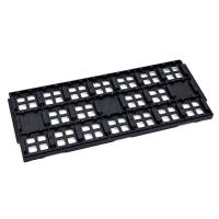 China High Profile Module Carriers 0.40 inch Thickness Custom JEDEC Trays for Complex PCB Assembly Protection for sale