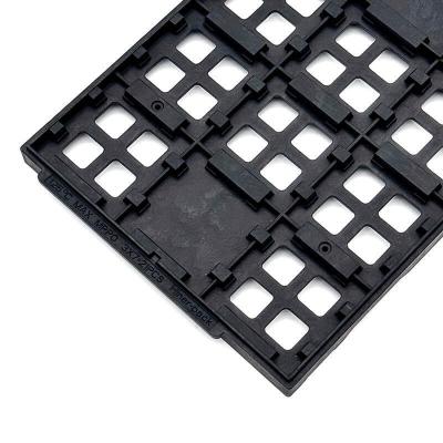 China High Profile Module Carriers 0.40 inch Thickness Custom JEDEC Trays for Complex PCB Assembly Protection for sale