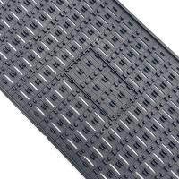 China Low-Profile JEDEC Tray 322.6x135.9mm 98-Cavity IC Carrier with 0.76mm Flatness for sale