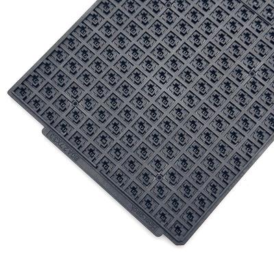 China Custom JEDEC Tray 360PCS Capacity 322.6x136mm ESD Surface Resistance 1.0x10E4-1.0x10E11Ω for sale