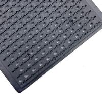 China High Temperature ESD Safe 4 Inch Waffle Pack Tray 165 Pockets Carbon Fiber Reinforced for sale