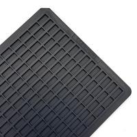 China Custom 4 Inch 135 PCS Antistatic Waffle Chip Tray for Irregular Geometry Components for sale