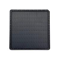 China Custom 4 Inch 135 PCS Antistatic Waffle Chip Tray for Irregular Geometry Components for sale