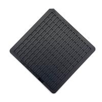 China Custom 4 Inch 135 PCS Antistatic Waffle Chip Tray for Irregular Geometry Components for sale