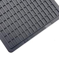China Custom 4 Inch 135 PCS Antistatic Waffle Chip Tray for Irregular Geometry Components for sale