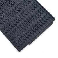 China ESD-Safe JEDEC Matrix Tray 180PCS 322.6x135.9mm Anti-Static Conductive Plastic for IC Components for sale
