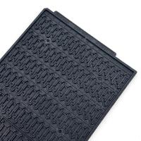 China ESD-Safe JEDEC Matrix Tray 180PCS 322.6x135.9mm Anti-Static Conductive Plastic for IC Components for sale