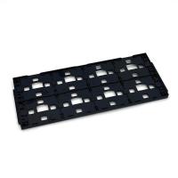 China Precision JEDEC Matrix Tray 322.6x135.9mm for Automated IC Handling for sale