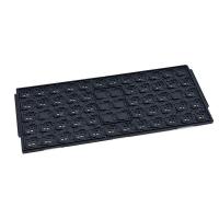China Custom JEDEC IC Tray 322.6x135.9x7.62mm Reusable for Electronic Assembly for sale
