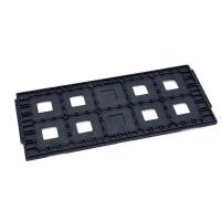 China 150°C Heat Resistant JEDEC IC Trays MPPO 322.6x135.9mm for Semiconductor Storage for sale