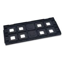 China 150°C Heat Resistant JEDEC IC Trays MPPO 322.6x135.9mm for Semiconductor Storage for sale