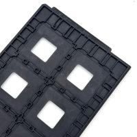 China 150°C Heat Resistant JEDEC IC Trays MPPO 322.6x135.9mm for Semiconductor Storage for sale