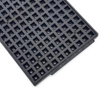 China Reusable JEDEC IC Tray 322.6x135.9mm ESD Safe MPPO for Semiconductor Handling for sale