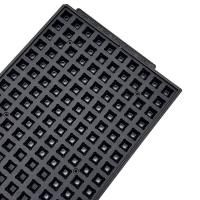 China Reusable JEDEC IC Tray 322.6x135.9mm ESD Safe MPPO for Semiconductor Handling for sale