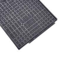 China JEDEC Standard IC Tray 322.6x135.9mm ESD Safe Reusable for Semiconductor Storage for sale