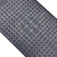 China JEDEC Standard IC Tray 322.6x135.9mm ESD Safe Reusable for Semiconductor Storage for sale