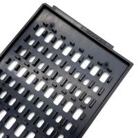 China JEDEC IC Tray 322.6x135.9mm 40-Pocket ESD-Safe Matrix Tray for Semiconductor Shipping for sale