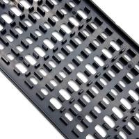China JEDEC IC Tray 322.6x135.9mm 40-Pocket ESD-Safe Matrix Tray for Semiconductor Shipping for sale