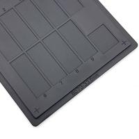 China 4-inch Anti-Static Reusable Waffle Pack Tray For IC Transport And Storage for sale