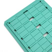China 4-inch Anti-Static Reusable Waffle Pack Tray For IC And Semiconductor Handling for sale